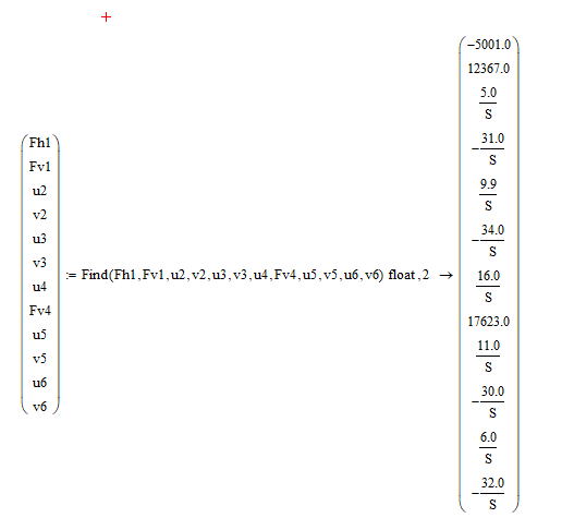 Solved: Problem of solving linear equation in mathcad pri... - PTC Community
